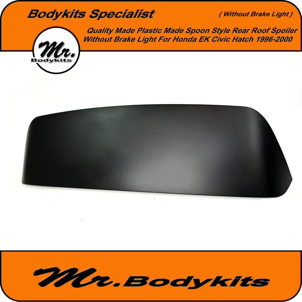 Spoon Style Rear Spoiler For Honda Civic EK Hatch 1996-2000 , Plastic ...