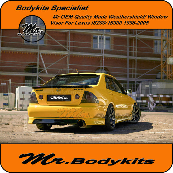 Lexus IS200/ IS300 1998-2005 OEM Quality Weathershields Window Visor b