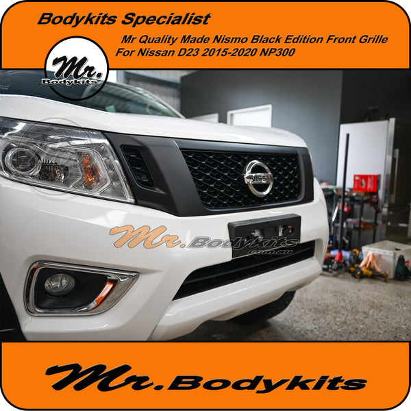 Nissan Navara 2015-2020 D23 Nismo Black Edition Style Front Grille NP3 ...