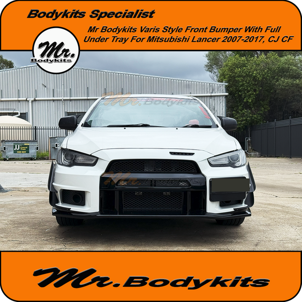 Mitsubishi Lancer CJ CF Sedan/Hatch 07-17 Varis Style Front Bumper Bar ...