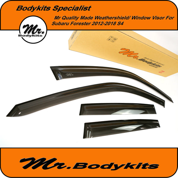 Subaru Forester S4 Weathershield /Window Visor 2012-2018, By Mr. Bodyk ...