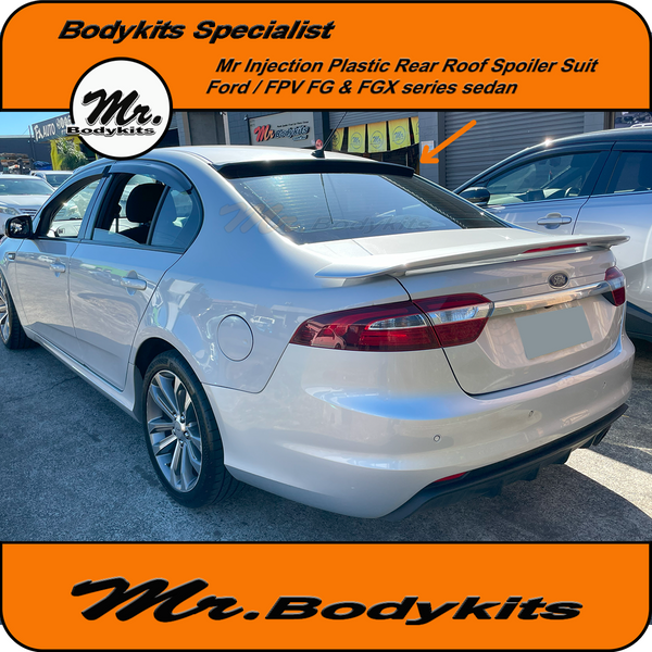 Ford FGX Falcon Roof Spoiler Wing For FG-X Sedan XR6 XR8 G6E G6E Turbo ...