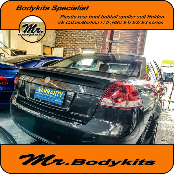 For Holden HSV E Series Plastic Rear Boot Bobtail Spoiler For HSV E1 ...