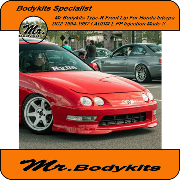 Honda Integra DC2 Type-R Front Bumper Lip 1994-1997 (AUDM), PP Injecti ...