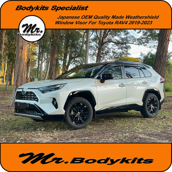 Japanese OEM Quality Made Weathershield Window Visor For Toyota Rav4 ...