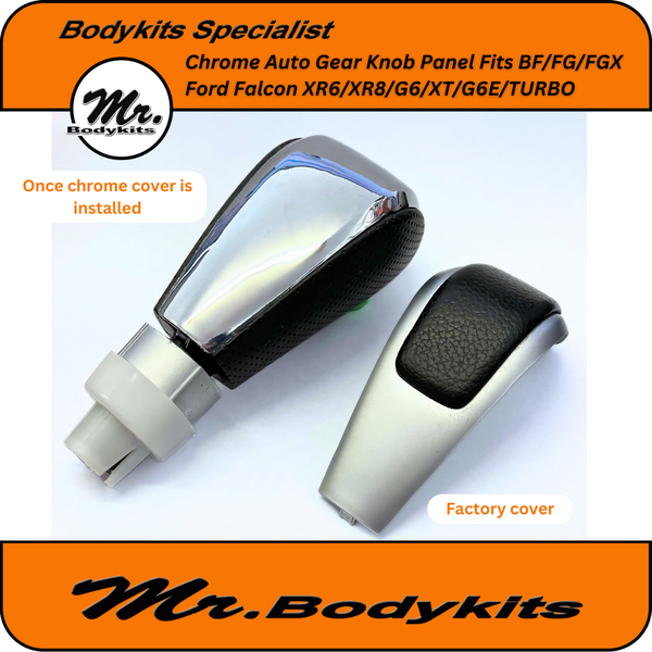 Ford BF FG FG-X Falcon 5 speed / 6 speed Auto Transmission (Chrome Cov ...