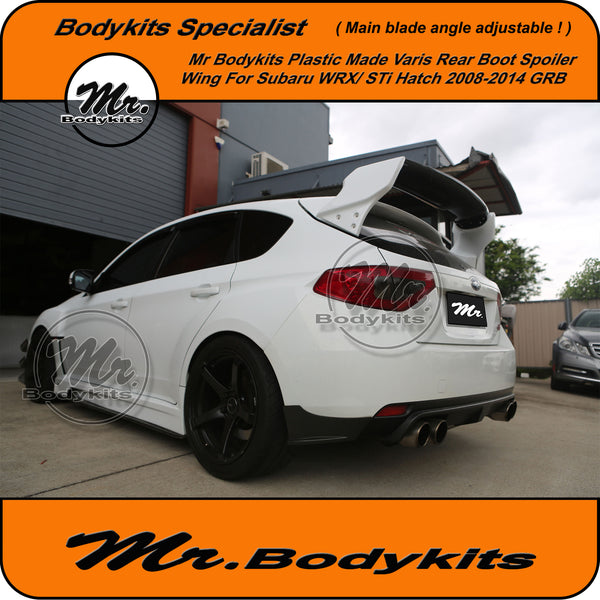 Subaru Impreza WRX /STi 08-14 Hatch G3 Varis Style Rear Boot Spoiler ( - Mr Bodykits