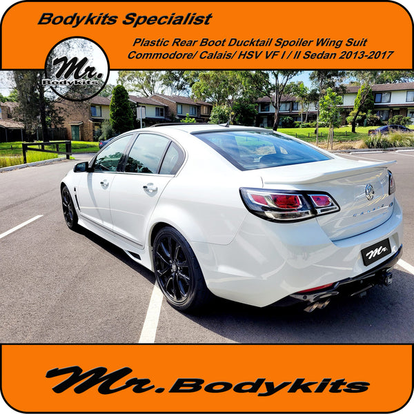 VF Holden Commodore / Calais Rear Boot Ducktail Spoiler Wing For VF Co ...