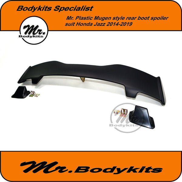 Well Made Mr Plastic Mugen Style Rear Spoiler Suit Honda Jazz 2014-202 ...