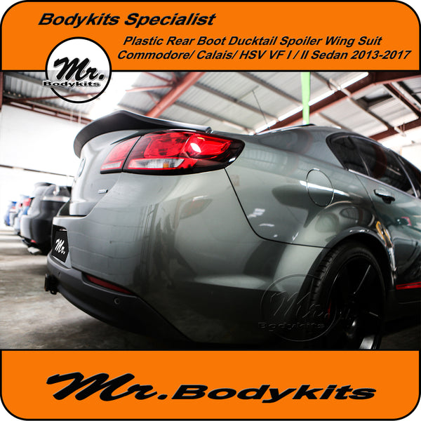 Rear Boot Ducktail Spoiler Wing For VF Commodore / Calais / SS / SV6 e ...
