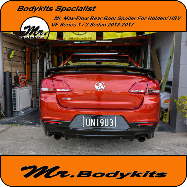 Max-Flow Rear Boot Spoiler Wing For Holden Commodore VF / Calais / HSV ...