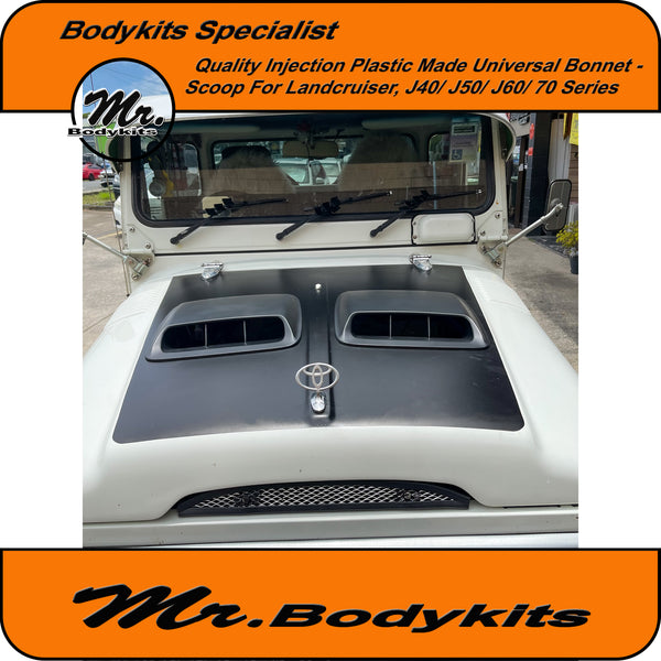 Mr Universal Bonnet Scoop with Fitting Template Suitable For Toyota La ...