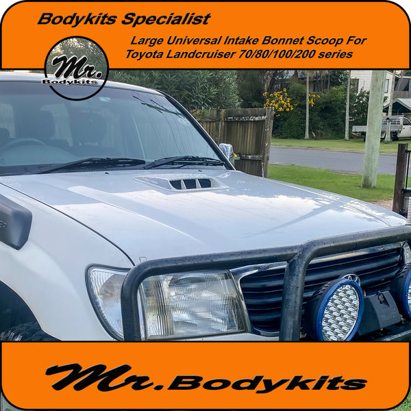 Mr Large Universal Intake Bonnet Scoop vent suitable for Toyota Land C ...