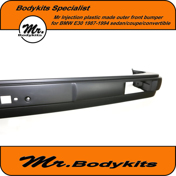 Mr outer front bumper top trim for BMW E30 1987-1994 series 2 coupe/se ...