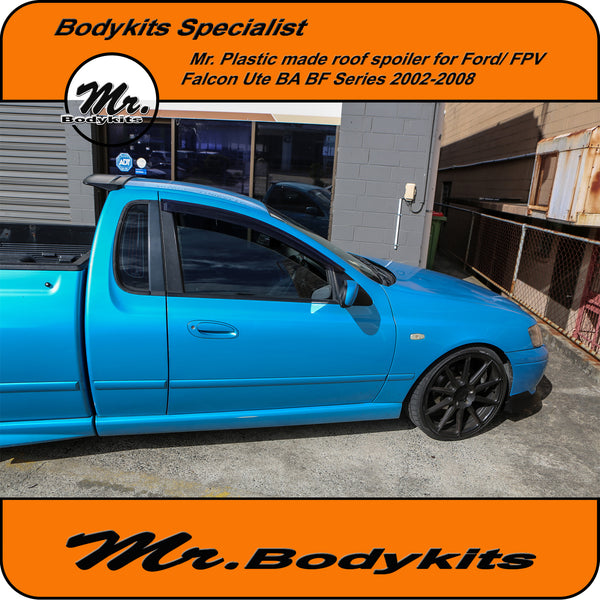 Ford BA BF AU Falcon / FPV Ute Plastic Rear Roof Spoiler Wing 1998-200 ...