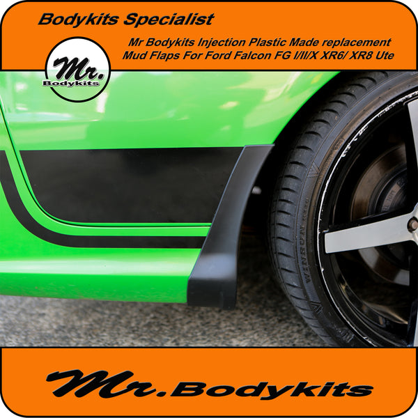 Ford Falcon FG & FG-X Ute Rear Bumper Mud Flaps For (XR6 XR8 Ute Only ...