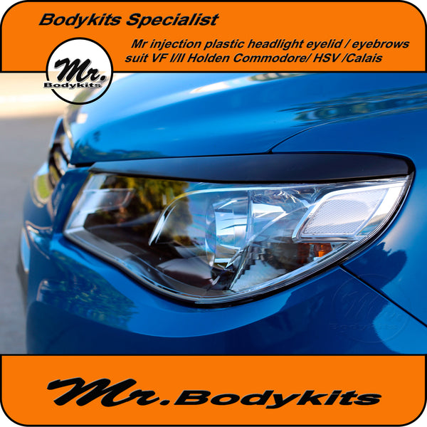 Plastic Injection Headlight Eyelid Eyebrows Suit HSV VF Clubsport/GTS ...