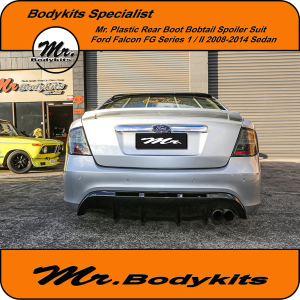 Plastic Rear Boot Spoiler For Ford FG Falcon XR6 / XR8 / XT / G6 / G6E ...